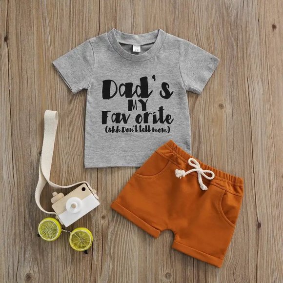 Matching Sets | New Boys Dads My Favorite Shorts Outfit | Poshmark